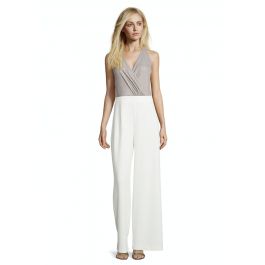 Overall, beige/cream/silver